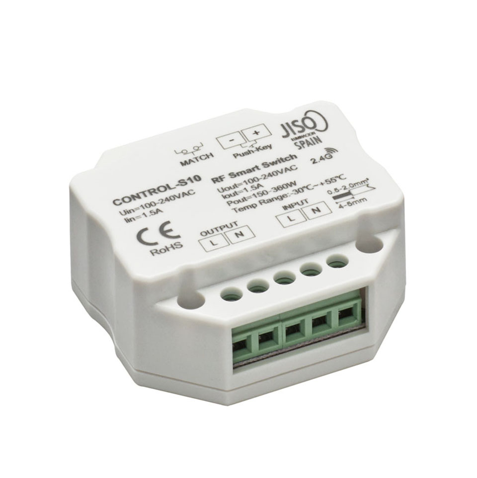 CONTROL-S10 | RF/Push button control | Smart Control | Products Jiso ...